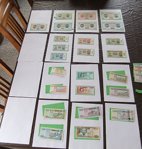 Making a Banknote Display – Peel Region Numismatic Group