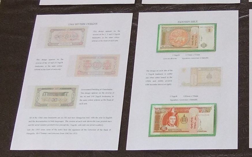 Making a Banknote Display – Peel Region Numismatic Group